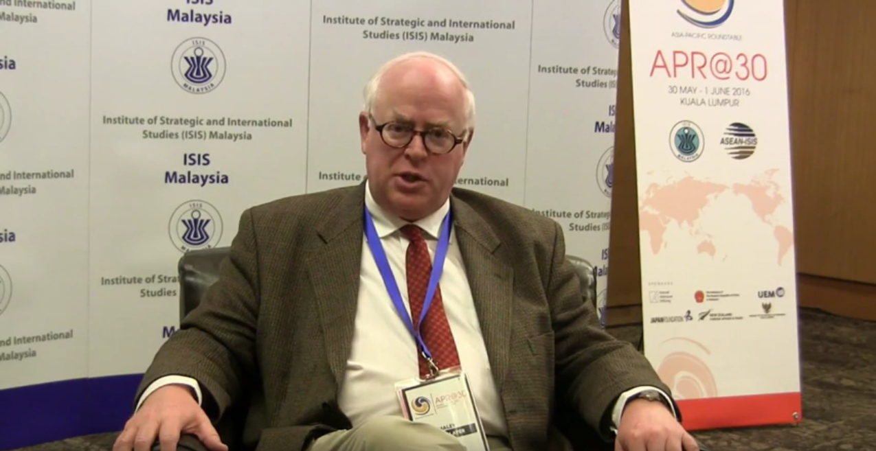 30th Asia Pacific Roundtable: Snaptalks – Prof William Maley (2) | ISIS