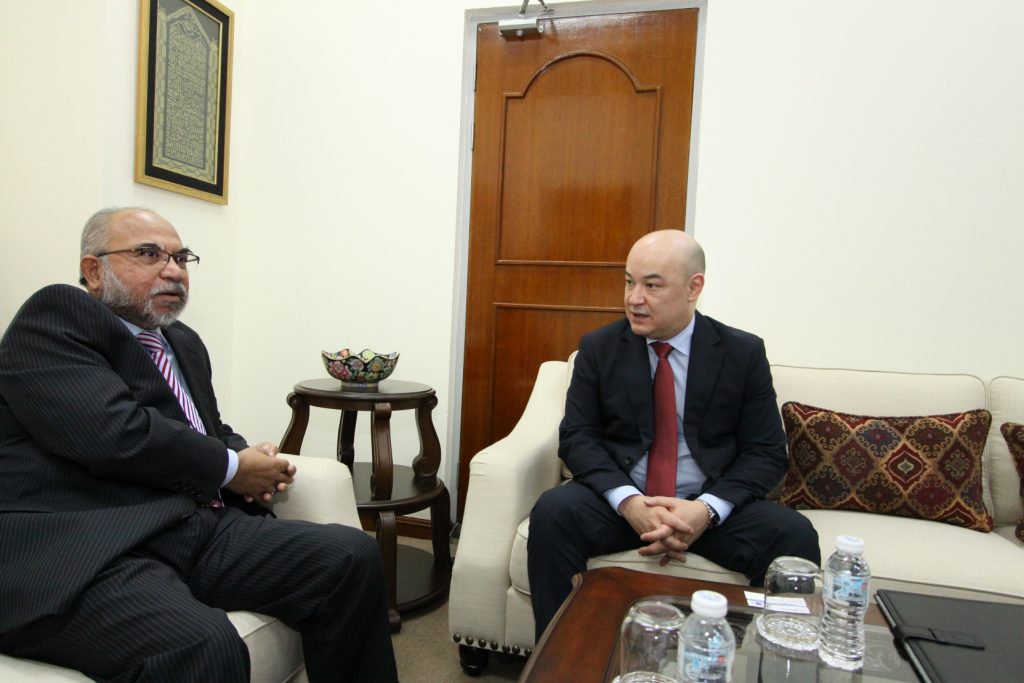 Visit by HE Mr Ravshan Usmanov | ISIS