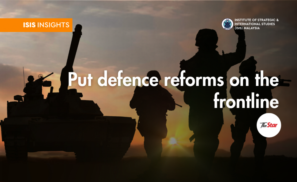 Put defence reforms on the frontline | ISIS